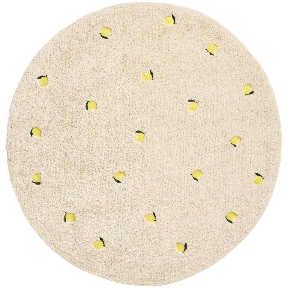 Vloerkleed Limone Citroen Naturel | Kwantum
