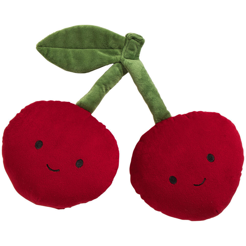 Kussen Cherry Kers Rood 35x30 cm | Kwantum